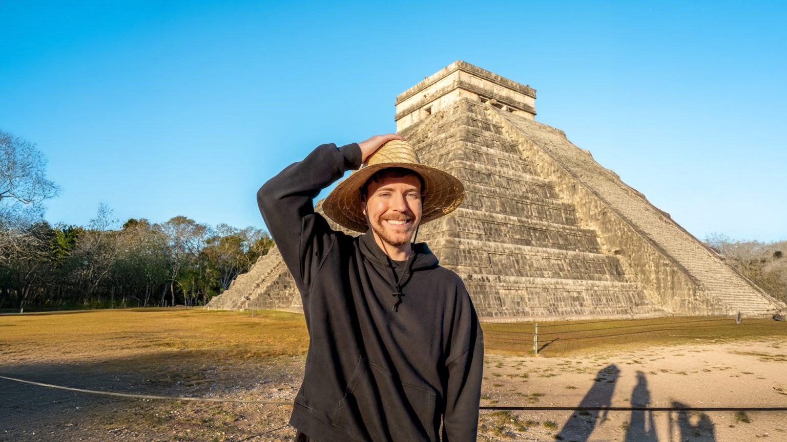 Influencer MrBeast graba video en zonas arqueológicas restringidas de México - dromo